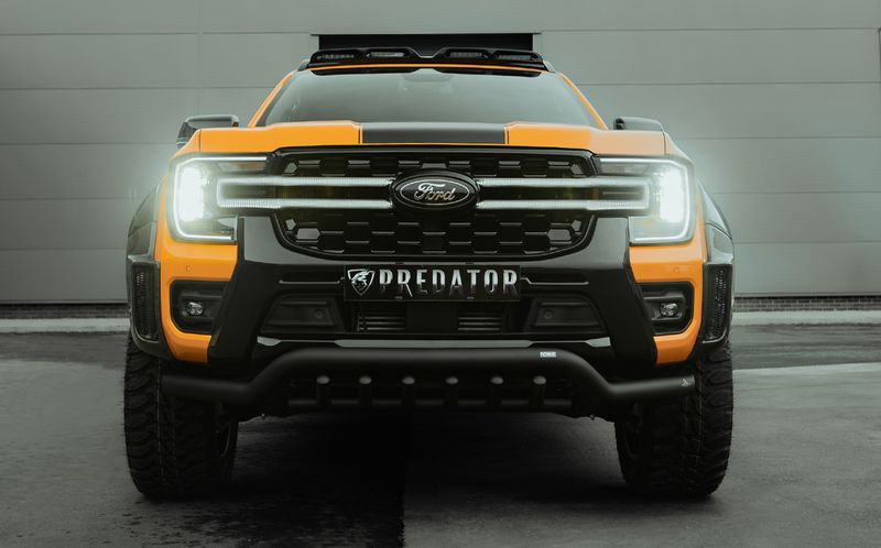 Cyber Orange 2023+ Ford Ranger Widebody Predator Build No.5