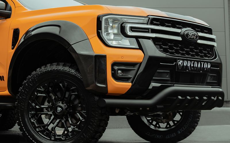 Cyber Orange 2023+ Ford Ranger Widebody Predator Build No.5
