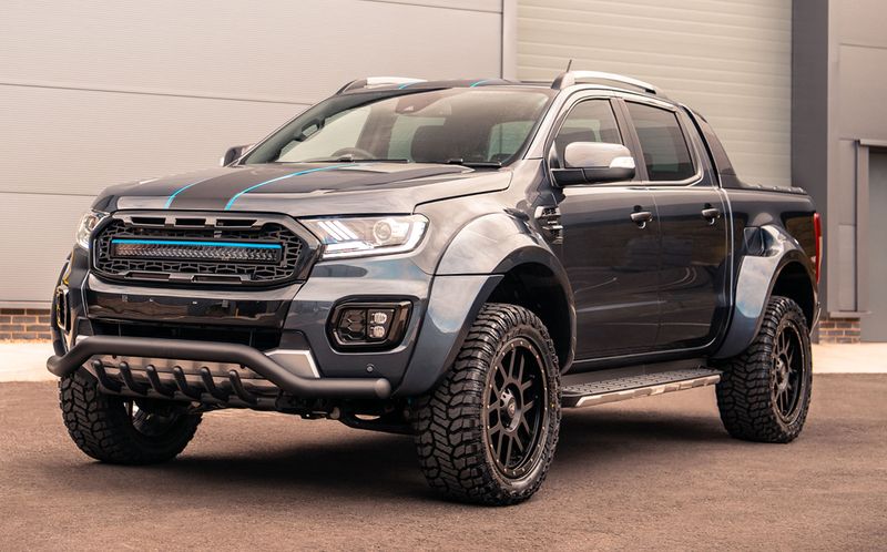 Sea Grey 2019-2022 T8 Ford Ranger Predator Body Kit
